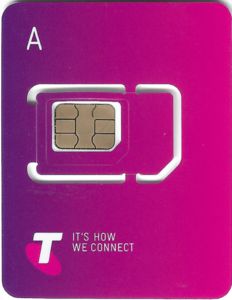 Phonecard: Telstra Half Trio (Mobile Australia, Australia(Telstra - GSM ...