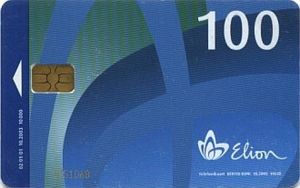 Tarjeta Telefónica: Elion Logo (Elion, Estonia(Elion Logo) Col:E002
