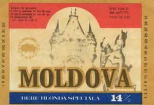 Drink Label: Moldova (Bere Iasi, RomaniaCol:RO-BEER-000261