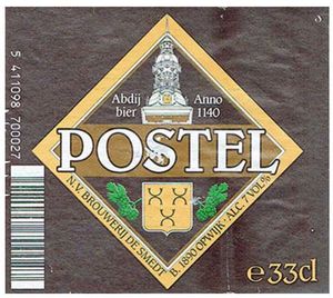 Drink Label: Postel Abdijbier (Brouwerij Affligem / De Smedt (Heineken ...