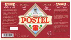 Dryckesetikett: Postel Abdijbier Dobbel-Double (Brouwerij Affligem / De ...