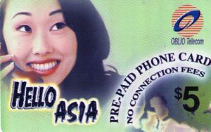 Phonecard: Hello Asia (Oblio Telecom, United States of America) (Oblio ...
