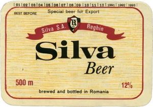 Drink Label: Silva (Bere Reghin, RomaniaCol:RO-BEER-000311