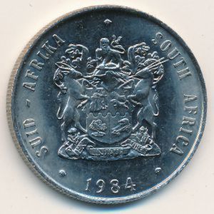 Coin: 1 Rand (South Africa(1961~1994 - First Republic - Circulation ...