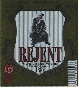 Drink Label: Rejent (Browar Pilsweizer Grybow, PolandCol:PL-BEER-003320