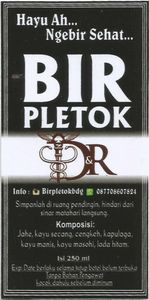 Drink Label: Bir Pletok (Birpletokbdg, IndonesiaCol:ID-ENERD-000003