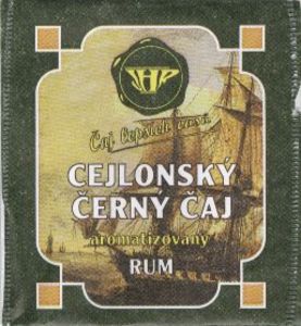 Tea Bag: Cejlonský Černý Čaj aromatizovaný Rum (JHP, Czech Republic ...