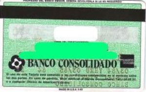 Bank Card: Banco Consolidado - American Express (Banco Consolidado ...