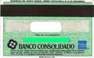 Bank Card: Banco Consolidado - American Express (Banco Consolidado ...