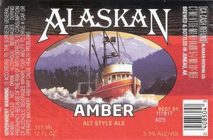 Drink Label: Alaskan Amber (Alaskan Brewing Co., United States of ...
