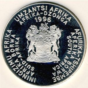 Coin: 2 Rand (African Cup) (South Africa) (1974~Today - Cultural - Gold ...