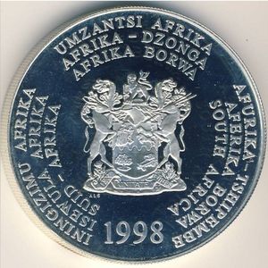 Coin: 2 Rand (Jackass Penguin) (South Africa) (1961~Today - Crown (R2 ...