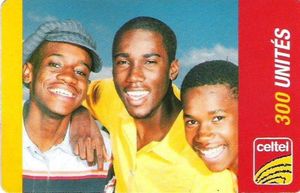 Phonecard: 3 Boys (Mobile Congo DRC, Congo, Democratic Republic ...