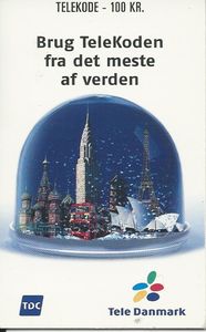 Phonecard: Telekoden 2.edition (Tele Danmark, Denmark(TeleDanmark ...