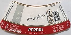 Drink Label: Peroni Dal 1846 (Birra Peroni S.r.l., ItalyCol:IT-BEER-000070