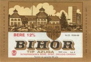 Drink Label: Bihor (Fabrica de bere Oradea, RomaniaCol:RO-BEER-000457