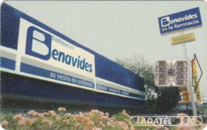 Phonecard: Farmacias Benavides (Telmex - Ladatel, Mexico(05 ...