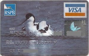 Bank Card: RSPB The Cooperative Bank (The Cooperative Bank, United ...