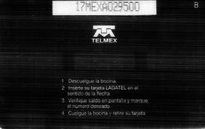 Phonecard: Sección Amarilla Fondo Amarillo (17MEXA + B) (Telmex ...