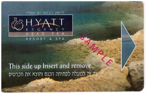 Hotel Card: Hyatt Regency Dead Sea - H.Stern - Sample (Hyatt Regency ...