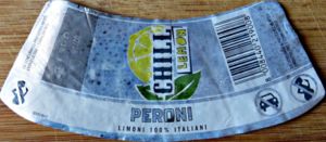 Drink Label: Peroni Chill Lemon (Birra Peroni S.r.l., ItalyCol:IT-BEER ...