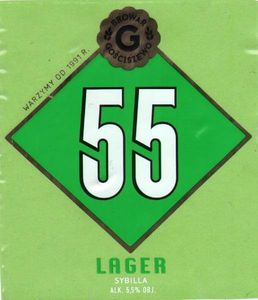 Drink Label: 55 (Browar Gosciszewo, PolandCol:PL-BEER-003606