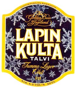 Drink Label: Lapin Kulta Talvi (Hartwall Helsinki Panimo, FinlandCol:FI ...