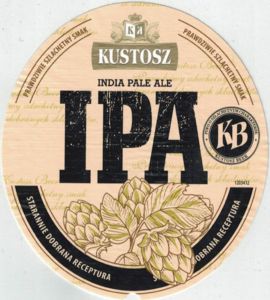 Drink Label: Kustosz IPA (Browar Van Pur, PolandCol:PL-BEER-003645