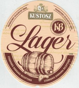 Drink Label: Kustosz Lager (Browar Van Pur, PolandCol:PL-BEER-003647