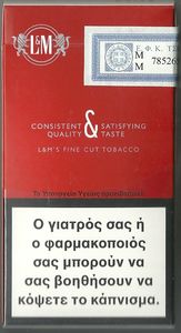 Paquete de Cigarrillos: L&M Red Label 100's (Grecia(L&M Red Label 100's ...