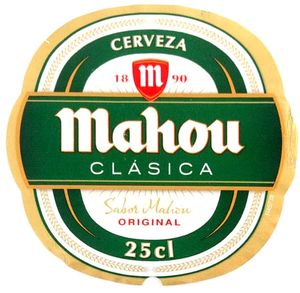 Etiqueta de bebida: Mahou Clasica (Mahou S.A., EspañaCol:ES-BEER-000347