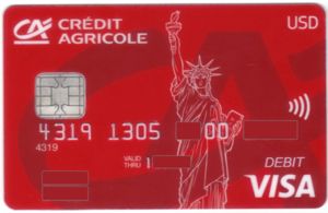 Bank Card: Statue of Liberty (Credit Agricole Bank Polska, PolandCol:PL ...