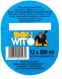 Drink Label: Don Vito (Browar Jablonowo, PolandCol:PL-BEER-003664