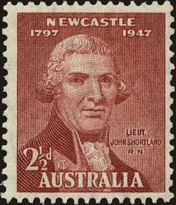 Stamp: Lt. John Shortland RN (Australia(150th Anniversary of City of ...
