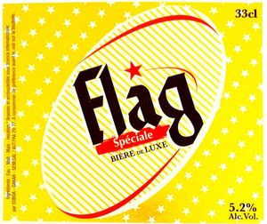 Drink Label: Flag - Speciale Biere de Luxe (Société Des Brasseries De L ...
