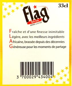 Drink Label: Flag - Speciale Biere de Luxe (Société Des Brasseries De L ...