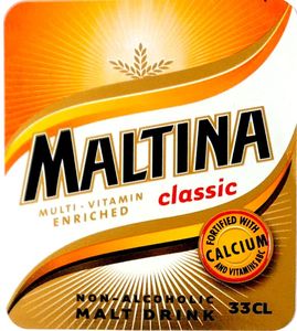 Drink Label: Maltina Classic (Nigerian Breweries Plc, NigeriaCol:NG ...