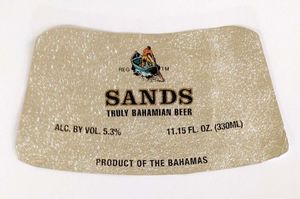 Drink Label: Sands (Bahamian Brewery and Beverage Co. Ltd, BahamasCol ...