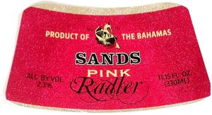 Drink Label: Sands Pink - Radler (Bahamian Brewery and Beverage Co. Ltd ...