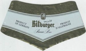Drink Label: Bitburger Premium Beer (Bitburger Braugruppe GmbH, Germany ...