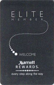 Tarjeta de hotel: Elite Memeber - Welcome (Marriott, Estados Unidos de ...