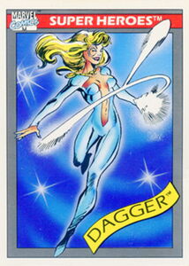 Game Card: Dagger (Marvel Universe(1990 Impel) Col:MU-EN-0014
