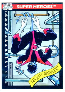 Game Card: Nightcrawler (Marvel Universe(1990 Impel) Col:MU-EN-0038