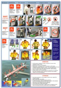 Safety Card: Boeing 777-300 (Aeroflot, RussiaCol:AFL-RU-0025