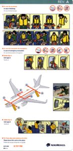 Safety Card: B-737-700 (Aeromexico, MexicoCol:AMX-MX-0001