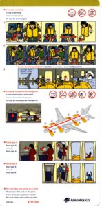 Safety Card: B757-200 (Aeromexico, MexicoCol:AMX-MX-0004