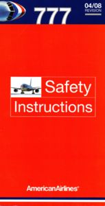 Safety Card: 777 (American Airlines, United States of AmericaCol:AAL-US ...
