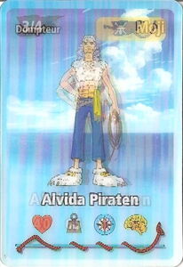 Sammelkarte: Alvida Piraten (3D cards - One PieceCol:OP-01