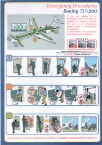 Safety Card: Boeing 717-200 (Bangkok Airways, ThailandCol:BKP-TH-0003