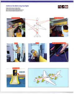 Safety Card: Boeing 757 (Britannia Airways, United Kingdom of Great ...